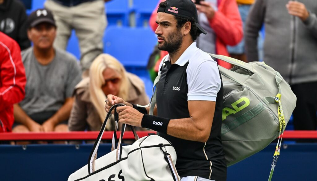 Matteo Berrettini explains the Montreal knockout without mincing words ...