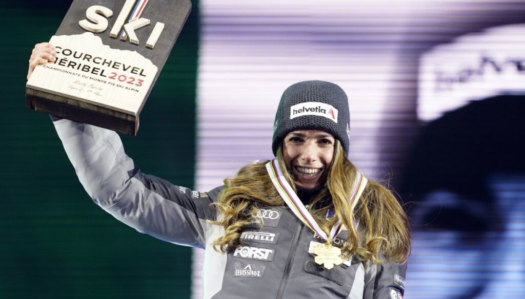 Marta Bassino, compliments of the Army arrive. - Sportal.eu