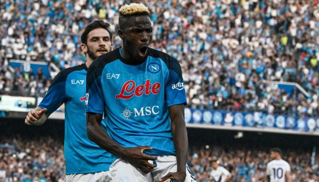 Osimhen signs Scudetto celebration: 1-0 Napoli over Fiorentina - Sportal.eu