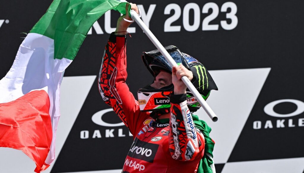 Ducati, Pecco Bagnaia: "It's the most beautiful emotion I've had ...