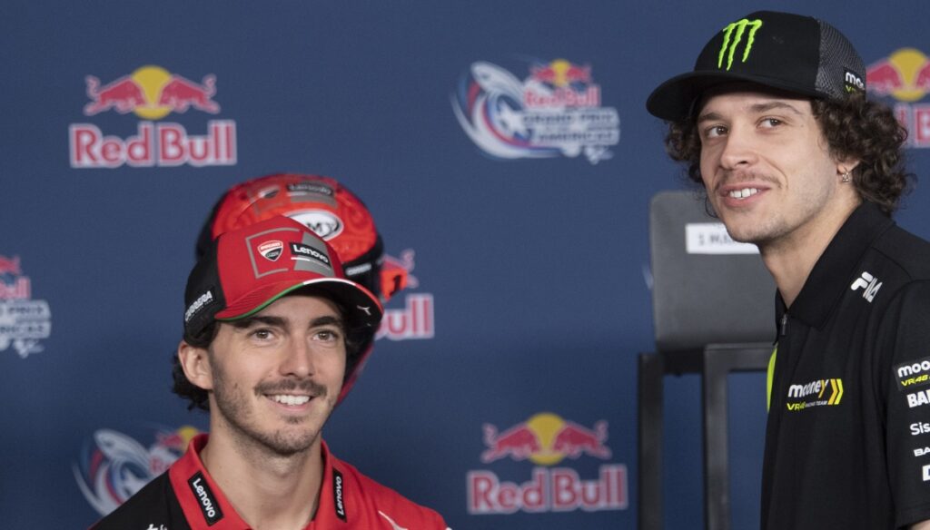 Dueling with Pecco Bagnaia? Marco Bezzecchi is "afraid" of Valentino ...