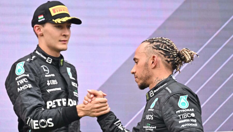 George Russell pays tribute to Lewis Hamilton - Sportal.eu