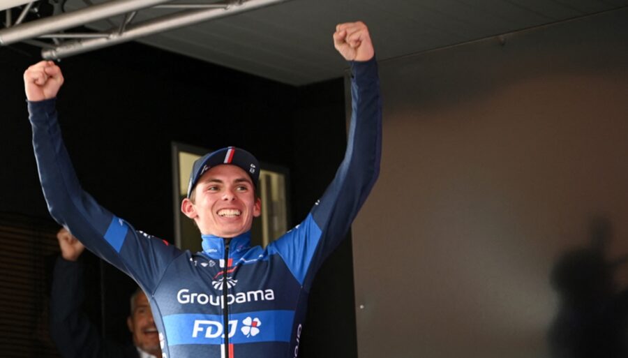 Romain Grégoire continues his ascent. - Sportal.eu