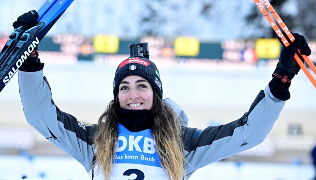 Lisa Vittozzi exults in Ruhpolding and explains the key to success ...