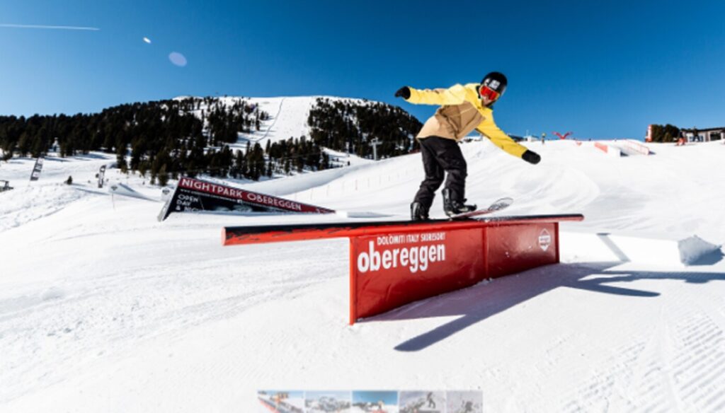 Snowboarding also big star in Obereggen - Sportal.eu