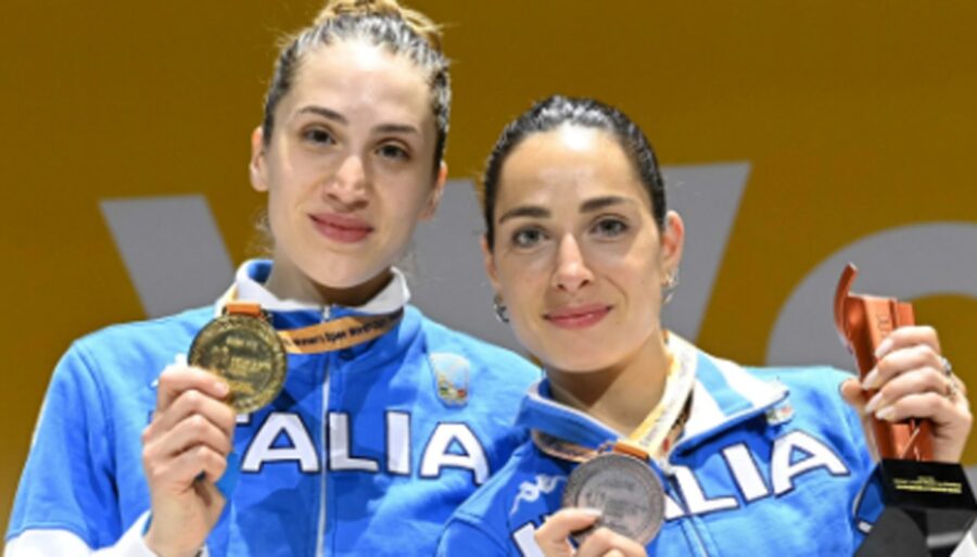Giulia Rizzi and Alberta Santuccio: blue show. - Sportal.eu