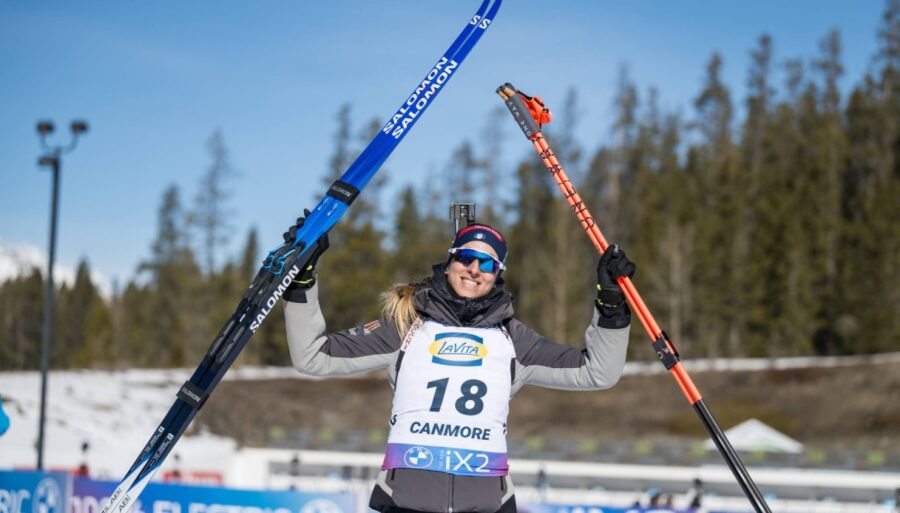 Lisa Vittozzi wins again and mortgages the World Cup - Sportal.eu