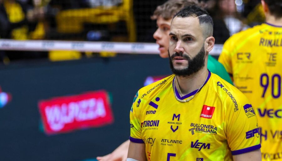 Vero Volleyball Monza places the Osmany Juantorena hit. - Sportal.eu
