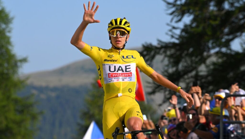 Tour de France: Tadej Pogacar makes it five at Col de la Couille and is one step closer to ...