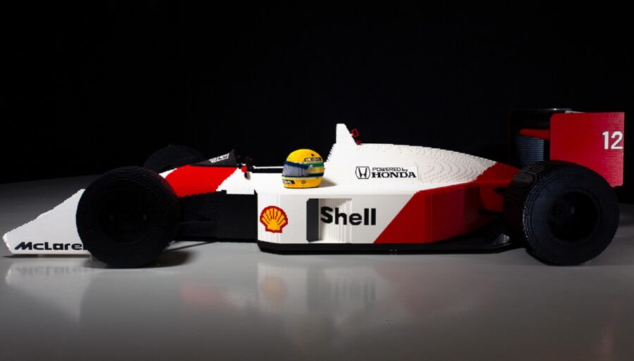 400,000 LEGO bricks for Ayrton Senna's McLaren coming to Monza - Sportal.eu
