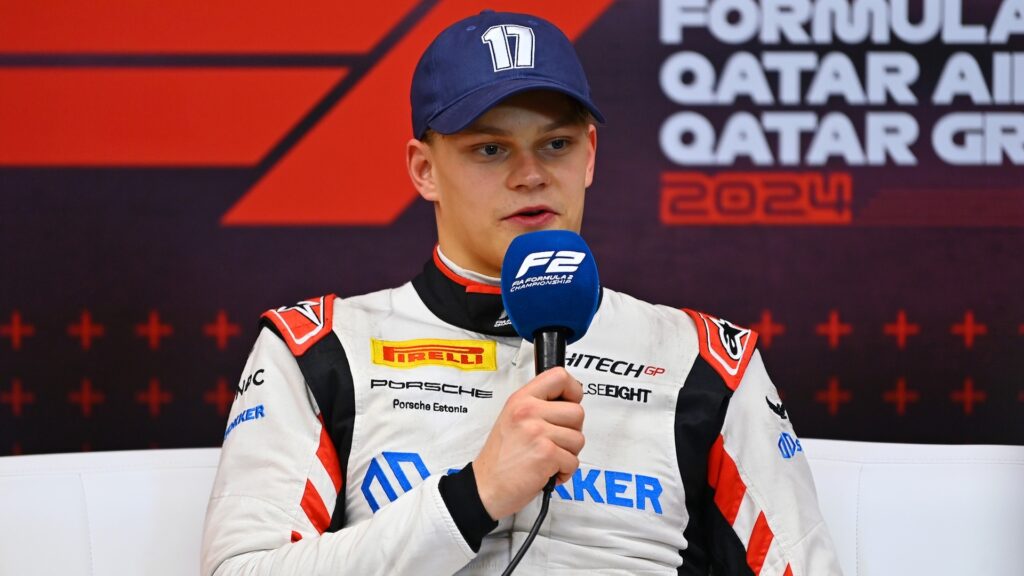 Estonian Paul Aron third Alpine driver in 2025 - Sportal.eu